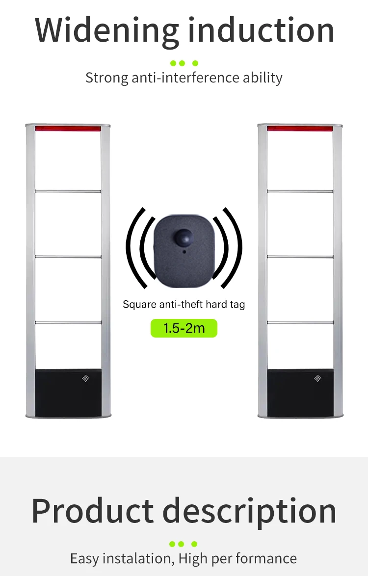 XUNMA RF Anti Theft EAS Security Alarm System for Garments