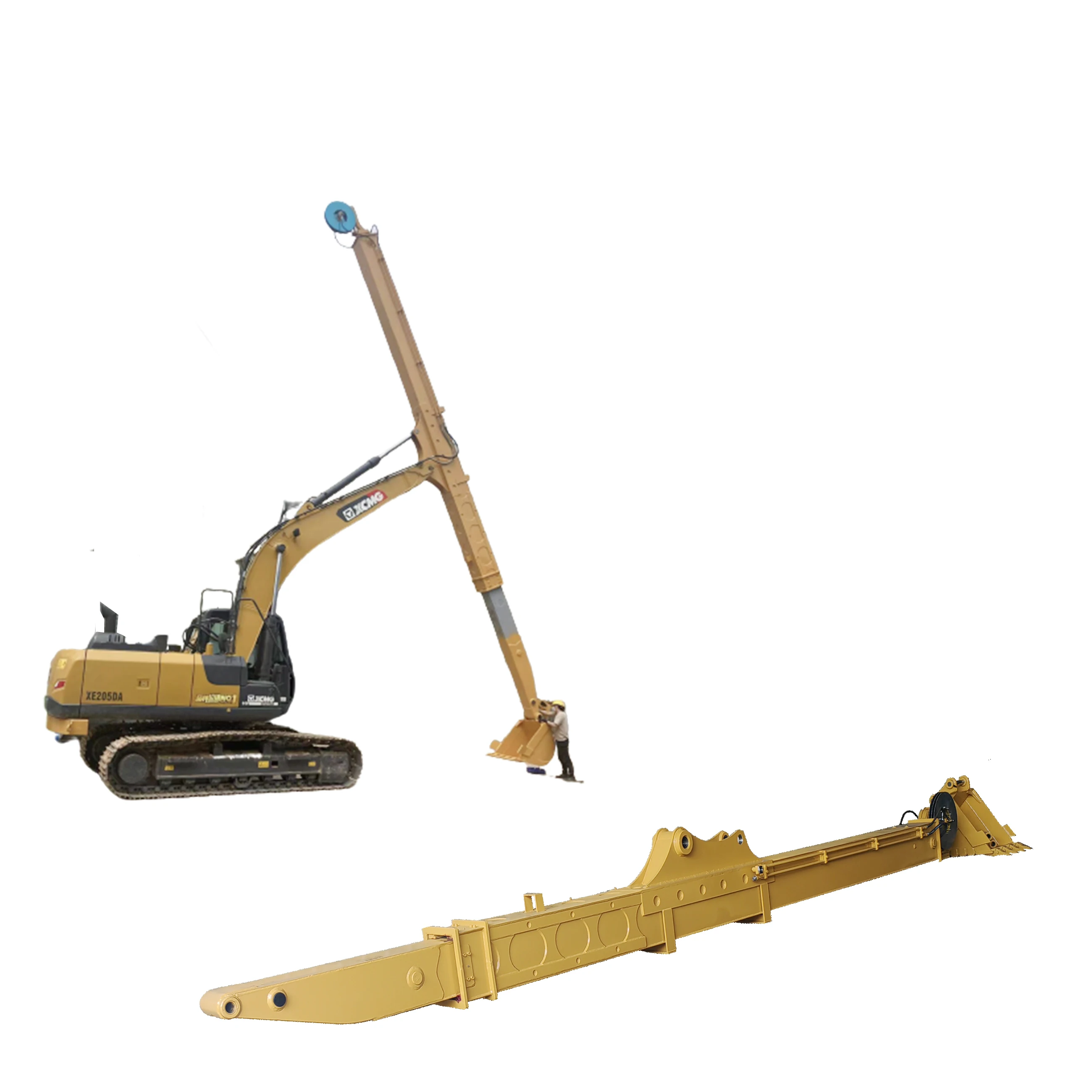 Excavator Telescopic Boom Arm Price Telescopic Arm For Excavator For Sales Excavator Telescopic ...
