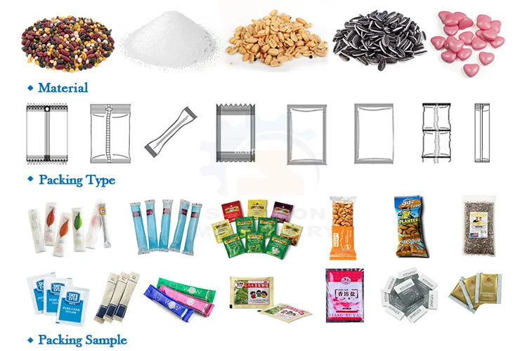 Small Sachet 50g 100g 200g Soft Candy Jelly Candy Gummy Candy Snack ...