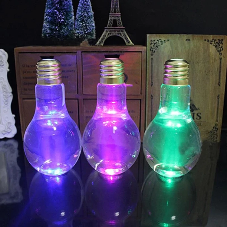 Fillable Light Bulb Container - Perfect for Party Favors