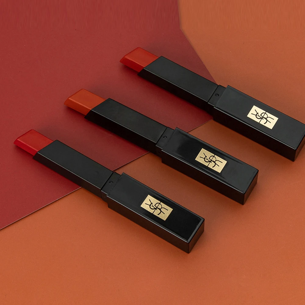OEM/ODM Wholesale Hot Selling Lipstick Private Label Black Tube Gold ...