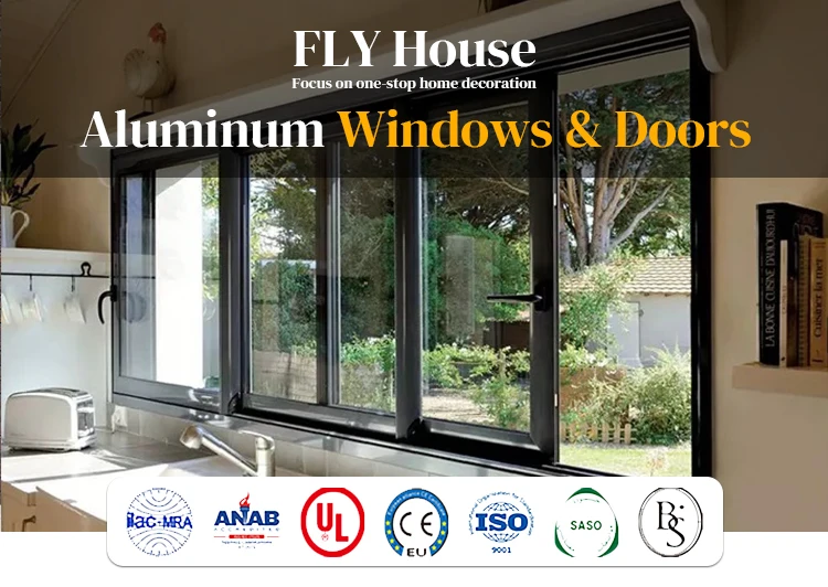 Sliding Window With Mosquito Net Blinds Aluminium Frames Grilled ...