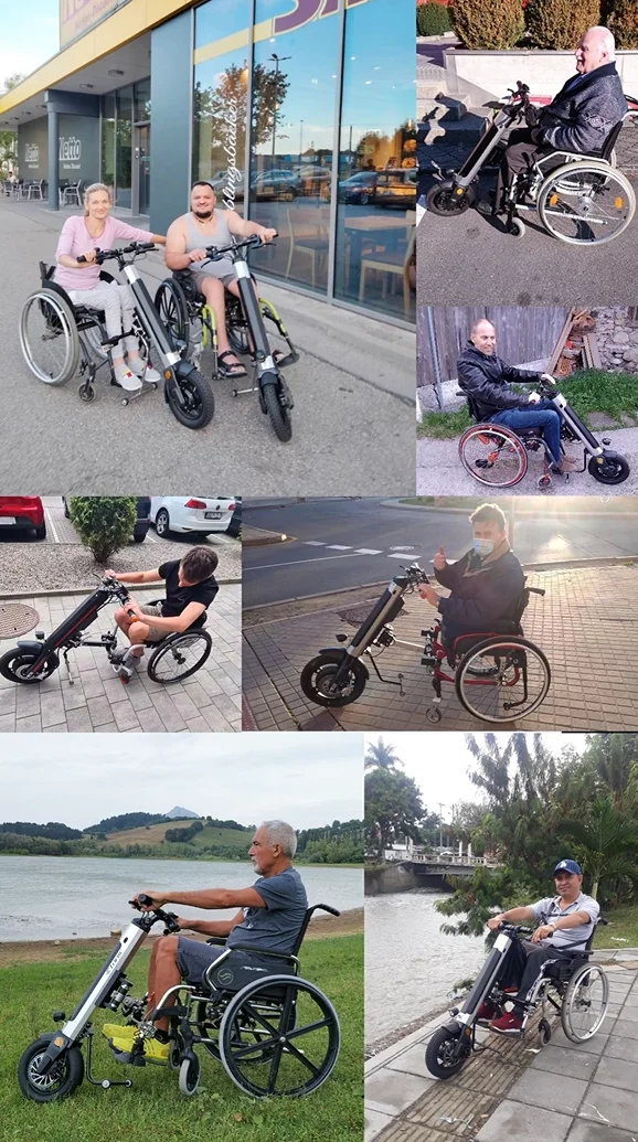 MIJO MT01 Electric Wheelchair Handcycle - Rehabilitation Kit