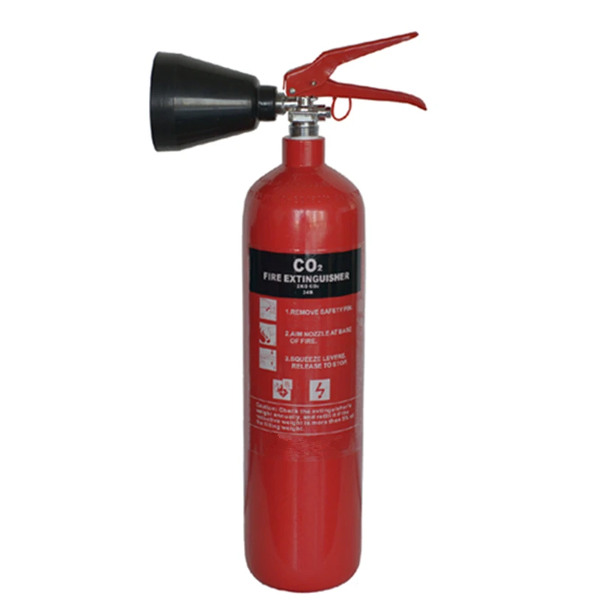 2kg Big Spray Horn Extintor Co2 Fire Extinguisher Cylinder Extintores ...
