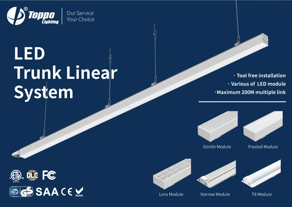 Manufactory 1.5m 5ft Trunk Indoor Led Linear Light Factory Linear ...
