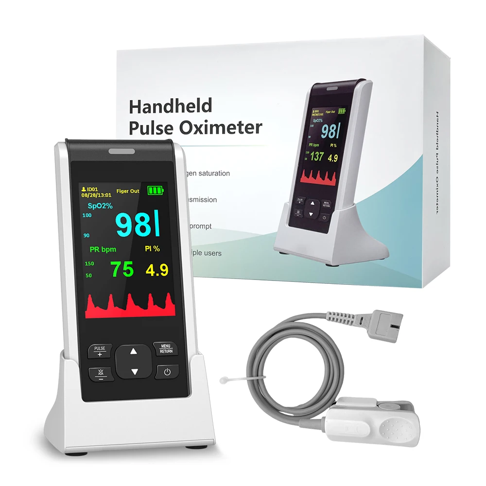 Blue Tooth Adult Pediactric Neonatal Oxi Meter Handheld Pulse With ...