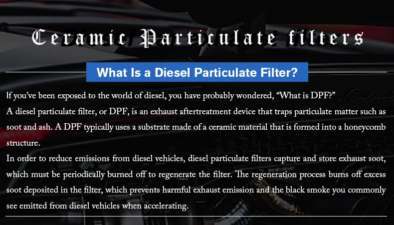 Detroit Diesel Cordierite Dpf Cleaning Machine Filter Sprinter W907 ...