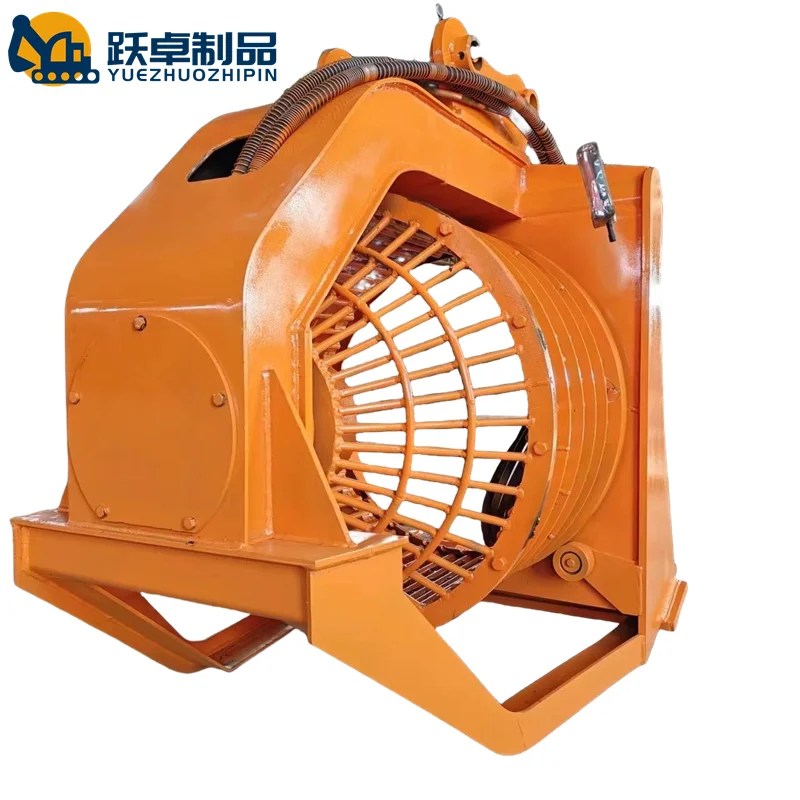 excavator rotary screening bucket soil screening bucket excavator 360 ...