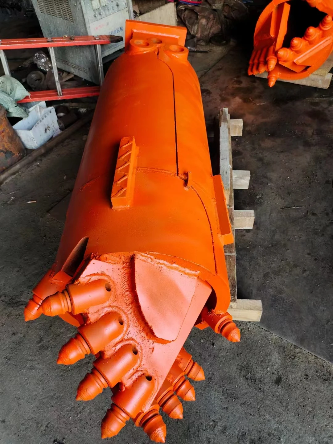 Drilling Rig Drill Bucket For Sand Mud Or Hard Rock For Excavator ...