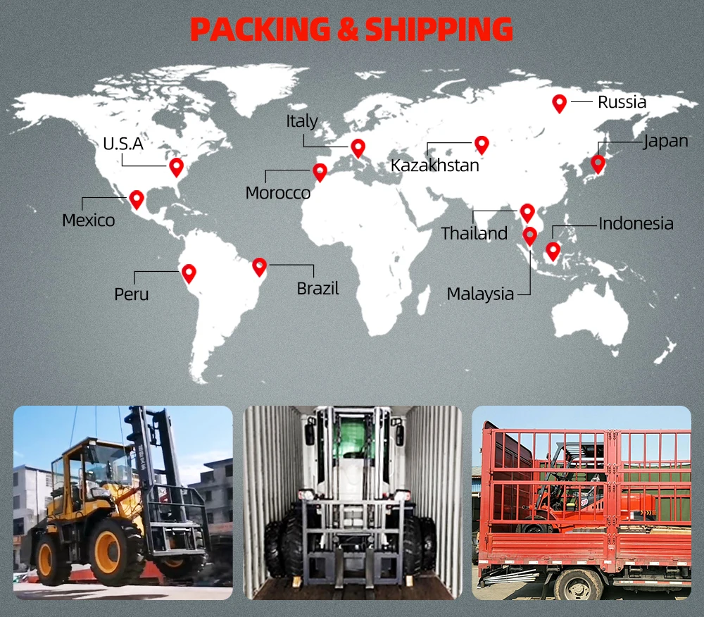 Diesel Forklift 5 Ton - HENGWANG High Performance