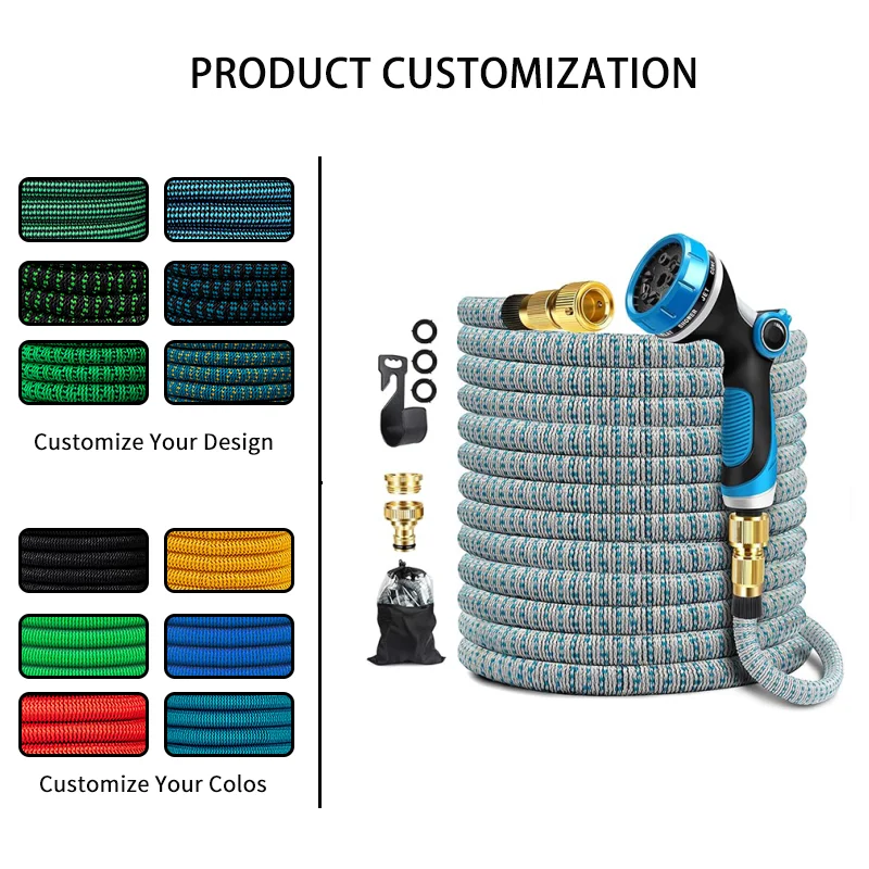 Garden Supplies 3300d Latex Garden Hose Pipe Garden Hose Expandable ...