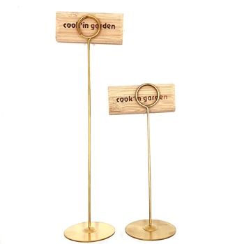 Free Sample Reservation Sign Tent Stand Table Place Card Number Holder ...