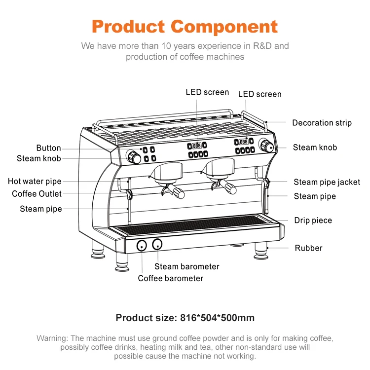 Multifunctions Coffee Machine - Industrial & Commercial