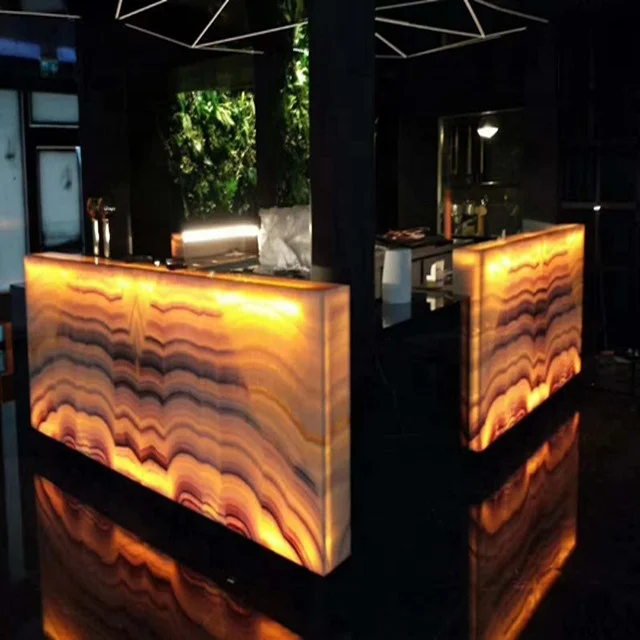 Translucent Onyx Panels - Elegant Vein Cut Backlit Solutions