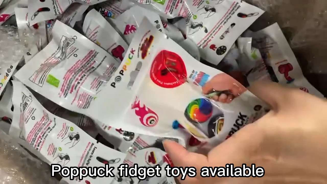 2023 Newest Fidget Toy 3 Poppuck Pro Pop Up Poppoing Iman Tube Toys Colorful Sensory Hand ...