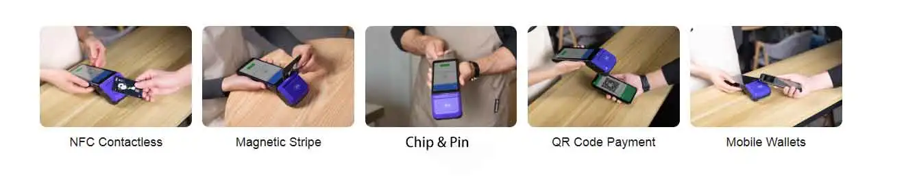 A99 Android POS Terminal with NFC Payment QR Code Scanner