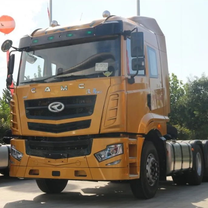 CAMC 6X4 Tractor Truck - 385HP, Double T-Cross Section Stub Axle