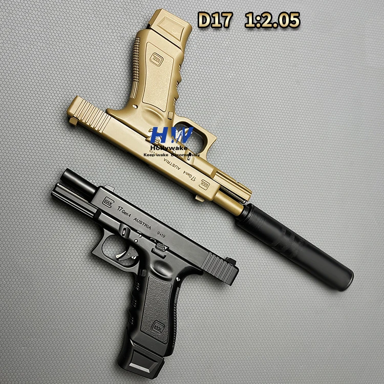 G17 Mini Metal Toy Guns Model Shell Ejecting Can't Shoot 1:2.05 ...