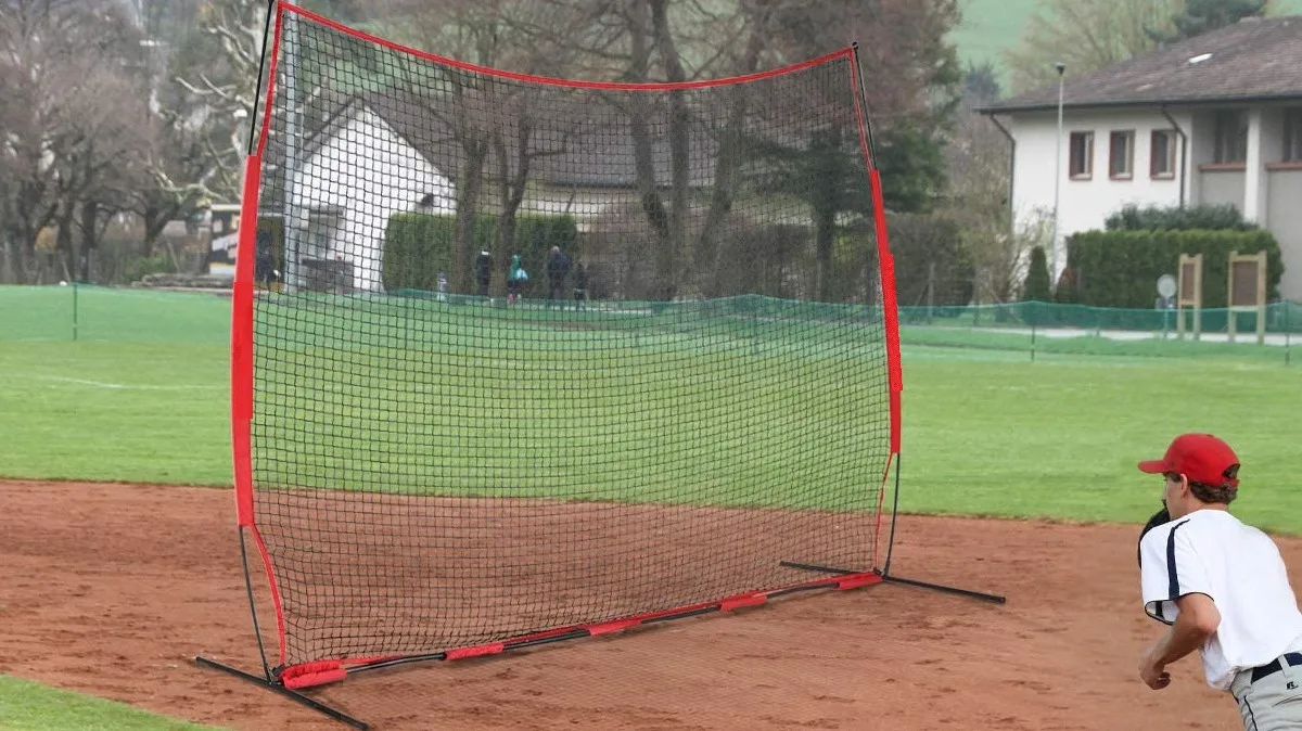 Bbn04a High Quality Baseball Softball High Low Net And Safety Screen ...