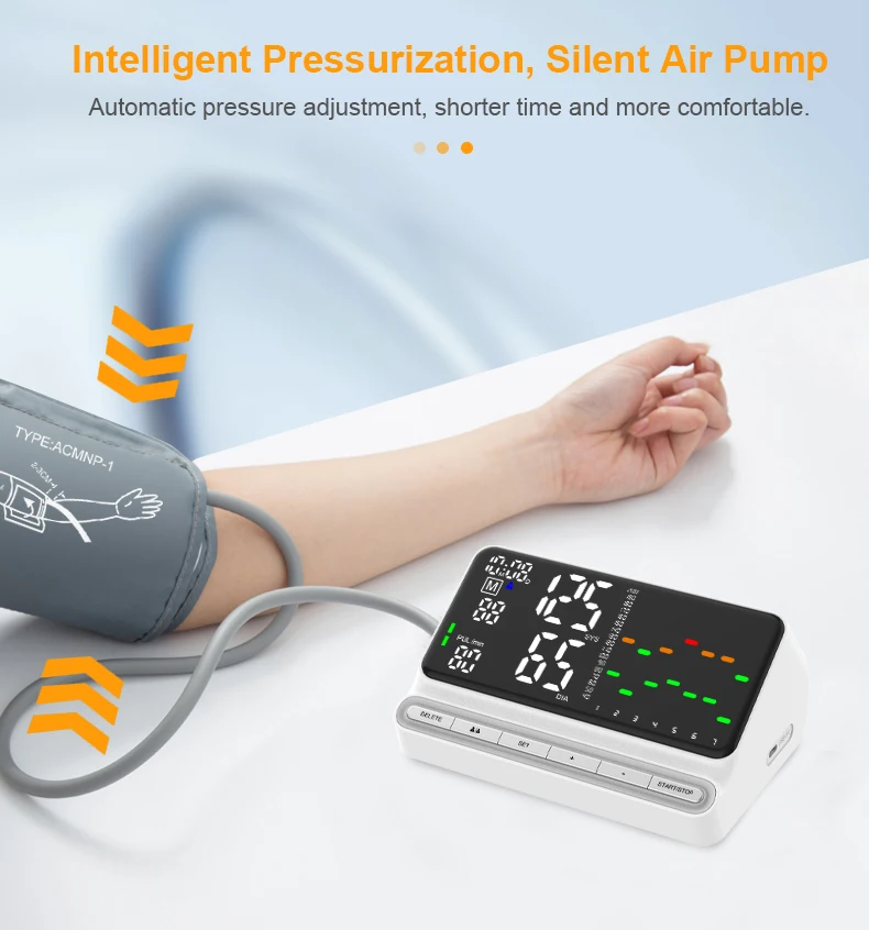 Automatic Blood Pressure Monitor - Easy to Use & Reliable