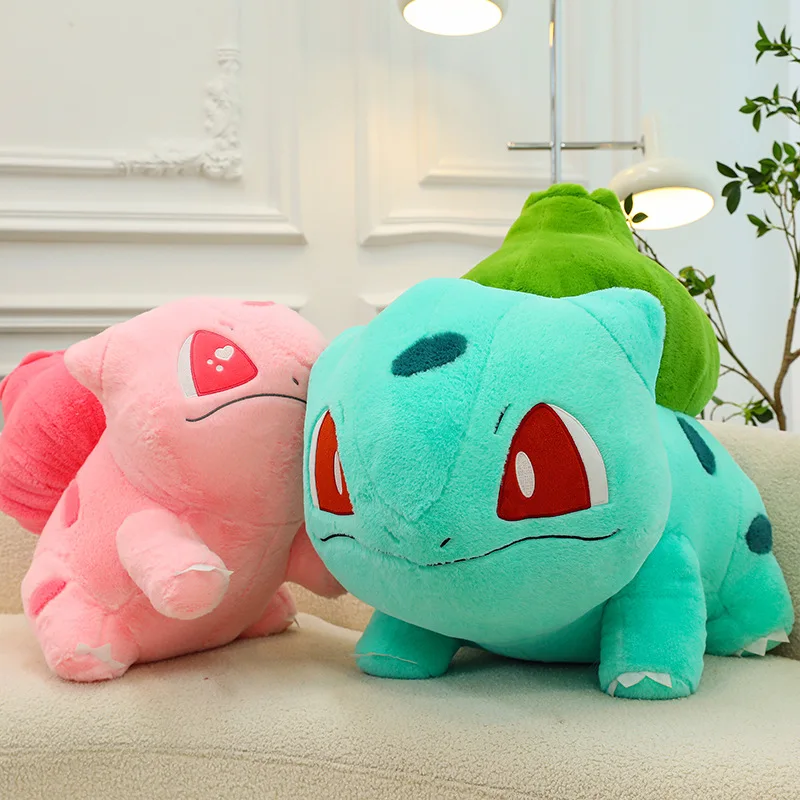Cute Pink Bulbasaur Seed Plush Toy Pillow Couple Bulbasaur Doll ...