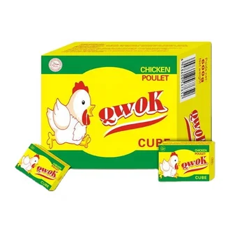 Halal Natural 5g Chicken Bouillon Cube Poulet Seasoning Cube For ...