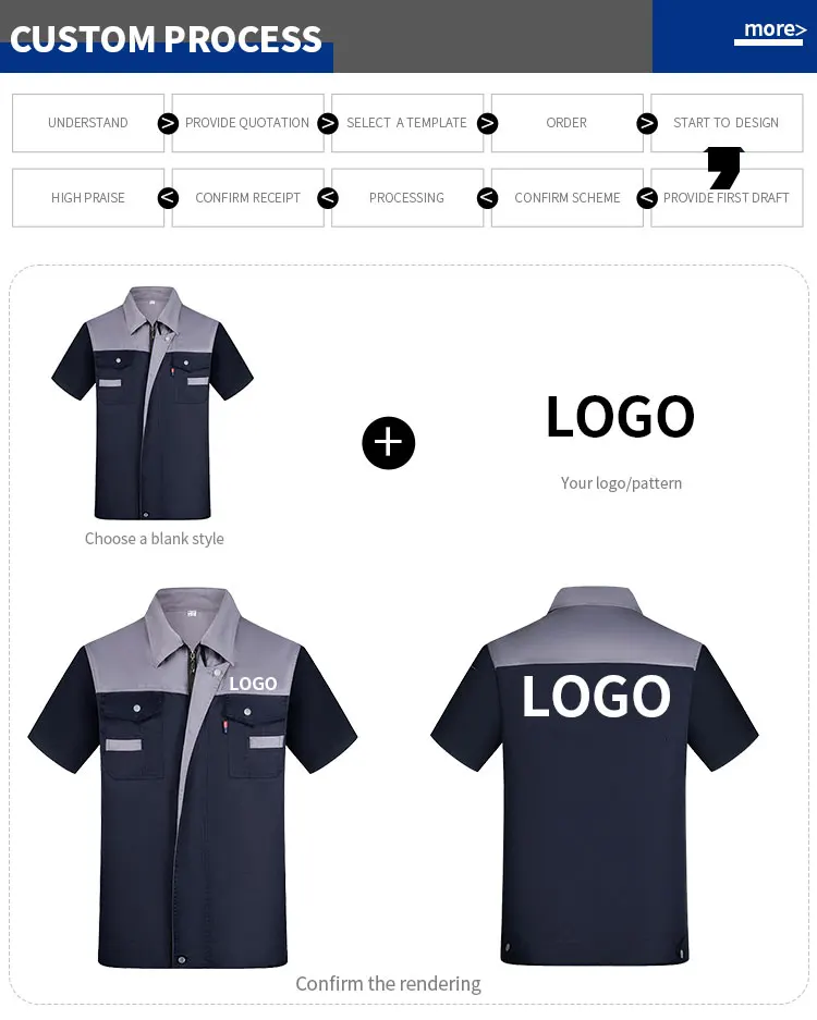 Safety Overall Workwear Uniforms Sets Top Selling Comfortable Men ...