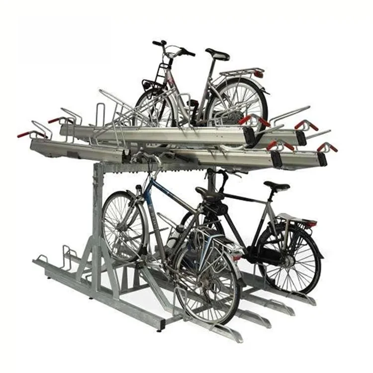 Double Stacking Parking Two Tier Cycle Bicycle Rack Double Display l ...
