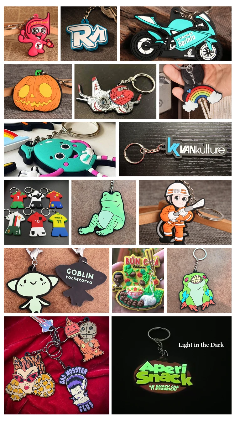 Custom Soft PVC Keychain - Promotional Keyring Solutions
