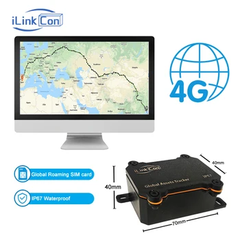 Ilinkcon Micro Global Asset Gps Tracker Cargo Tracking Device (free Global Sim) Sensor Option ...