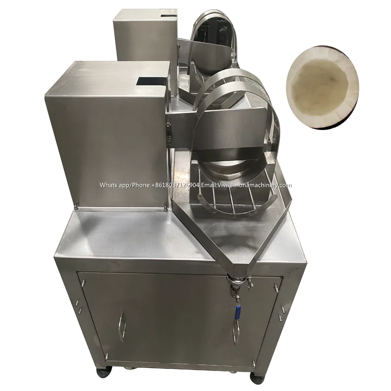 Efficient Coconut Half Cutter - High Productivity Machine