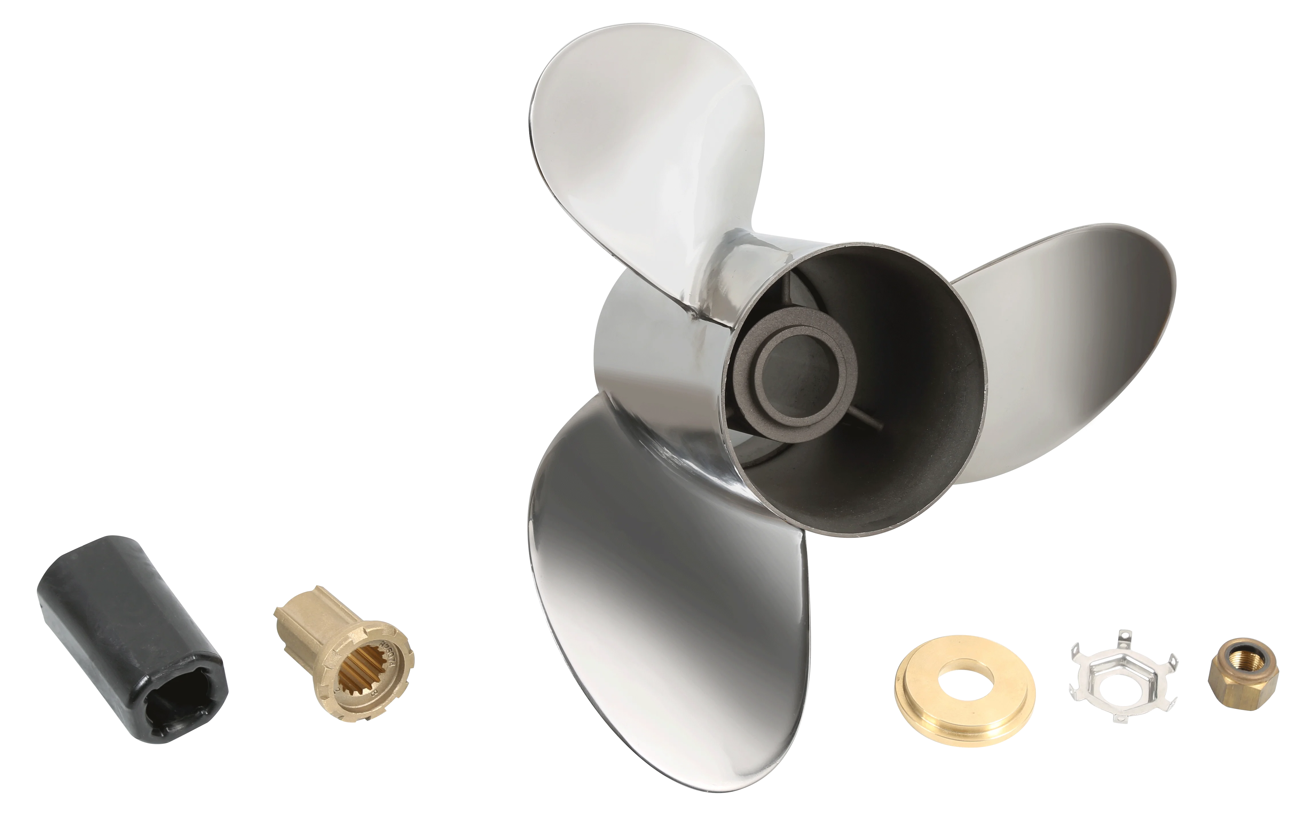 250-300HP Stainless Steel Boat Outboard Propeller for MERCURY Engine ...