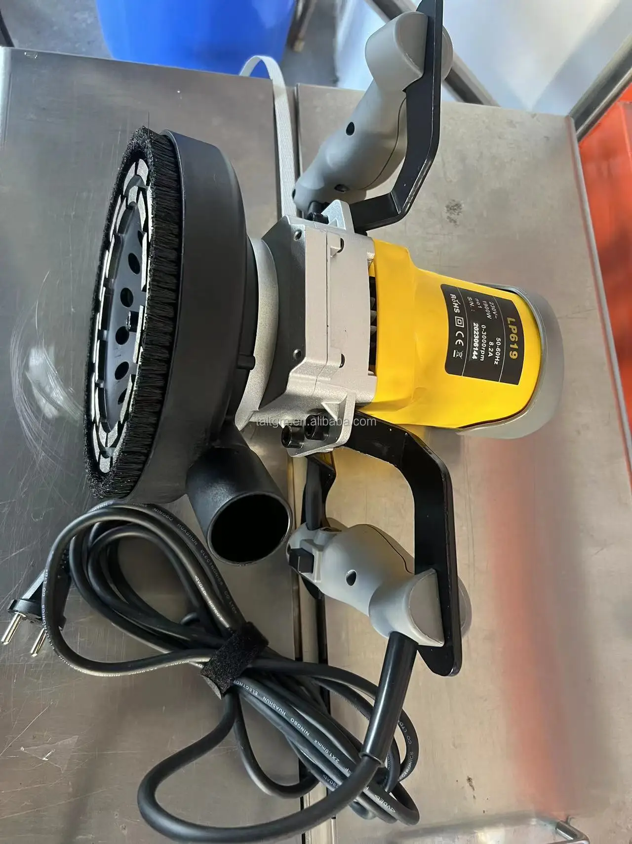 Concrete Roughing Machine Mini Roughing Concrete Floor Grinder Polisher ...