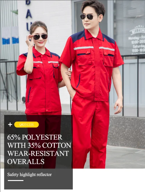 Fine Workmanship Close-fitting Breathable Mechanics Work Clothing ...
