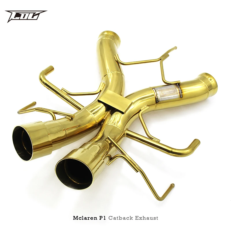 Coc Performance Racing Exhaust System For Mclaren P1 3.8 Hybrid 2013 ...