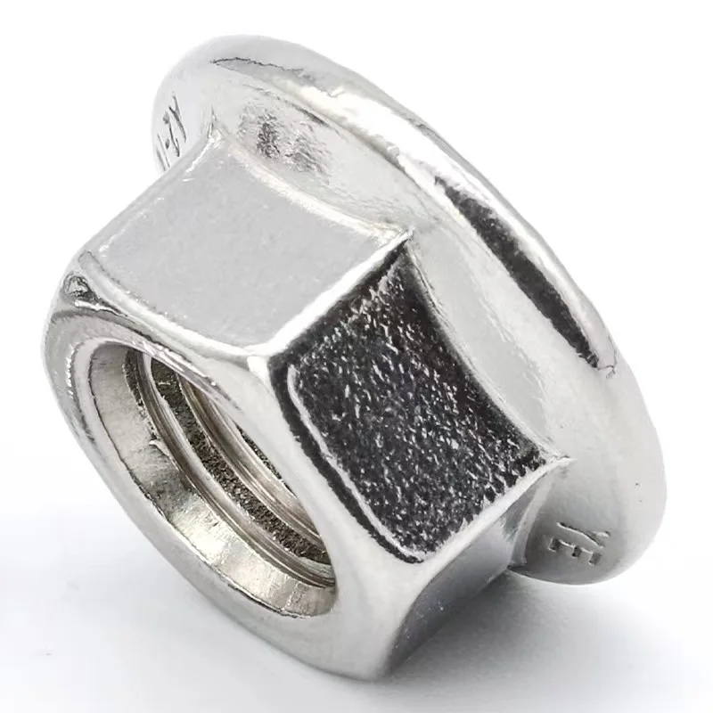 Custom M3 M5 M6 M8 Thin Nut Plain Nylon Stainless Steel Threaded ...