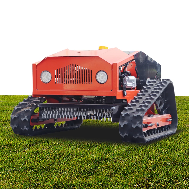 Crawler Mounted Climbing Weeding Machine Remote Control Self Propelled ...