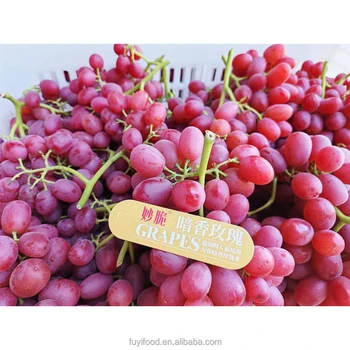 High Brix Juicy Fresh Fruit Rose Red Grape Price - Buy Fresh Fruit,Red ...