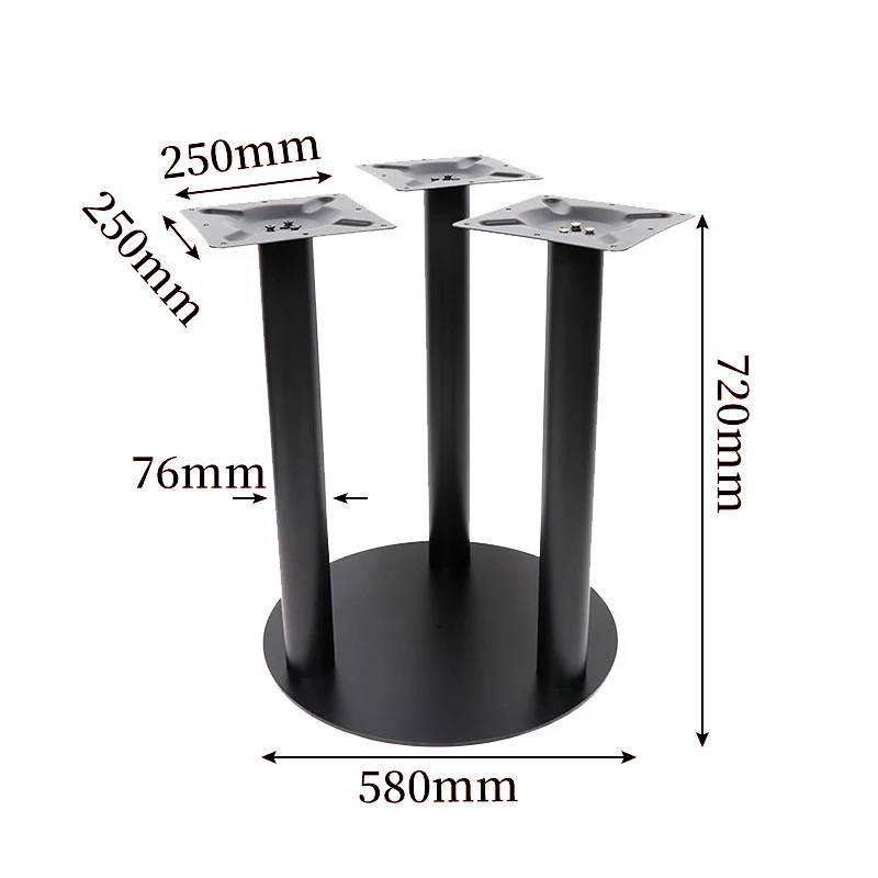 Table Leg Frame Restaurant Table Base High Quality Carbon Steel ...