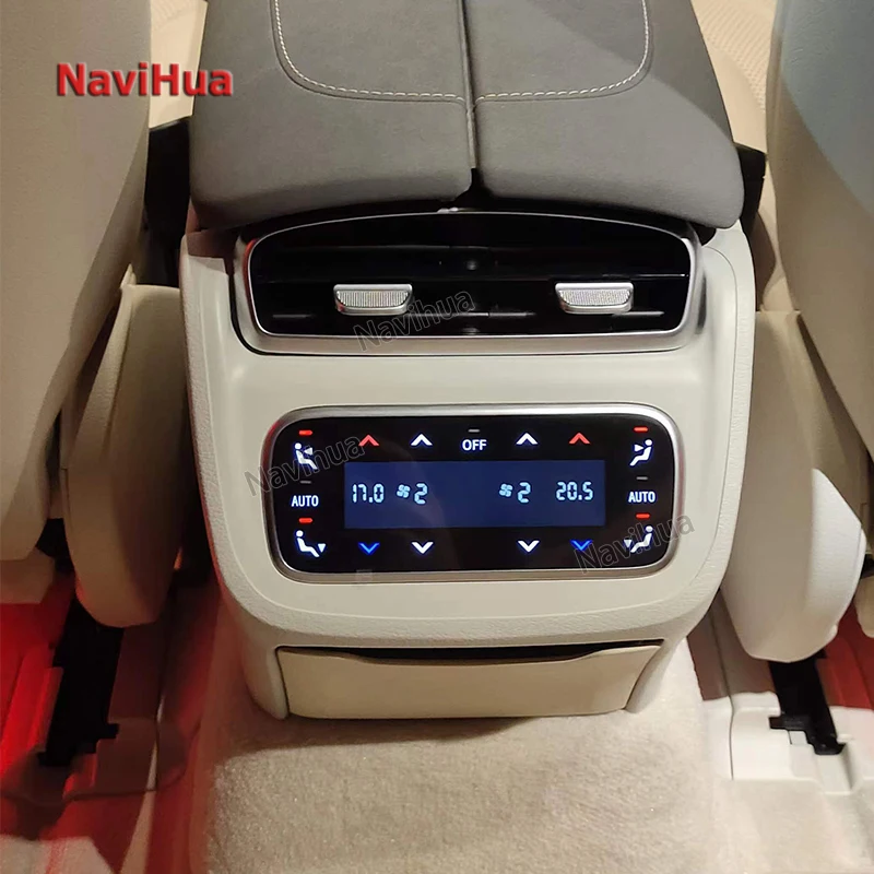 Navihua Car Touch Screen Rear AC Conditioning Panel Air Control Screen ...