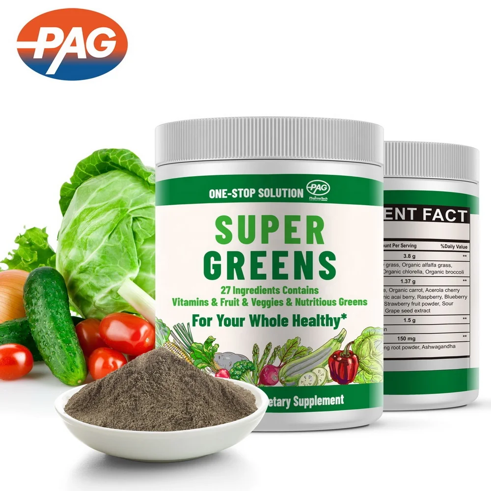 Super Greens Powder - Multivitamin Superfood Green Mix