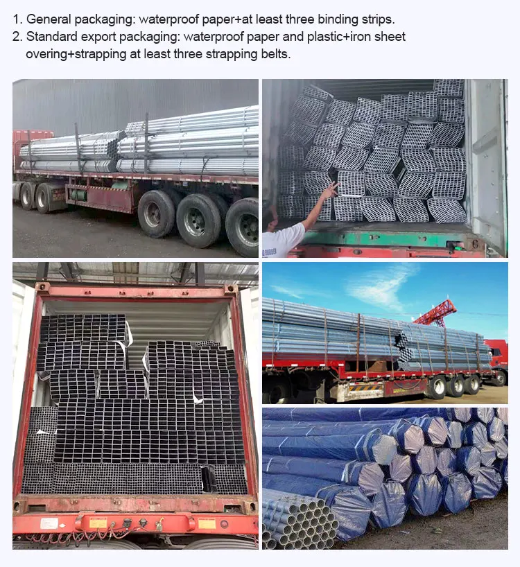 Hot Dip Q235b 20# Galvanized Steel Square 4 X 4 Inch Galvanized Square Steel Tube Galvanized ...