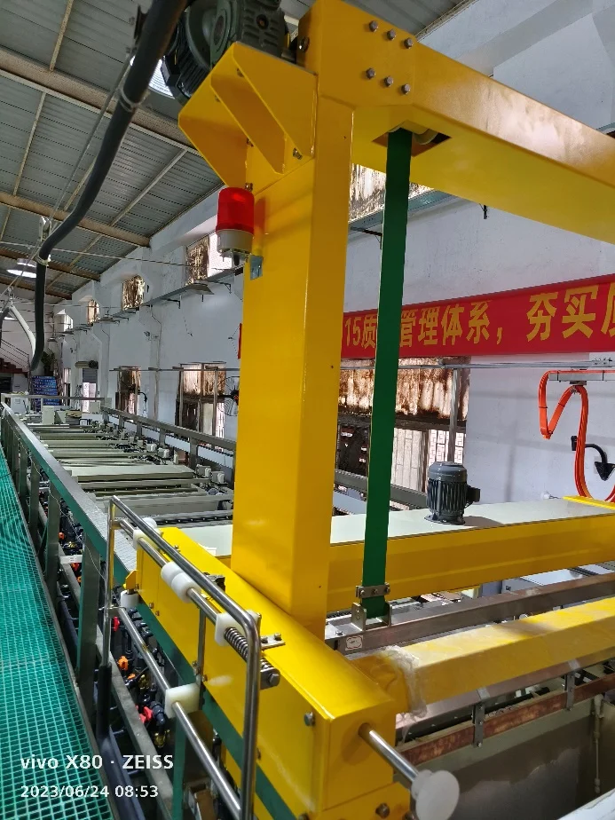 Automatic Gantry Copper Sinking And Glue Slag Removal Line Pcb ...