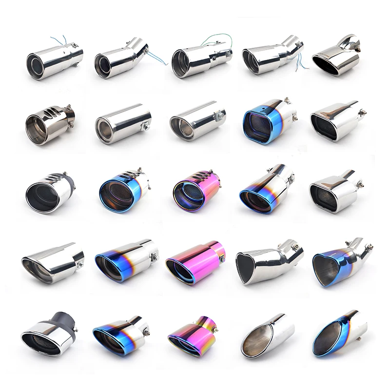 Customized Color Stainless Steel Car Exhaust Tail Pipes