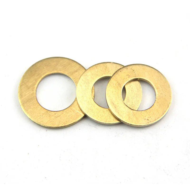 B9g7 Din125 Solid Brass Washer Lock Copper Flat Washer Plain Gasket ...