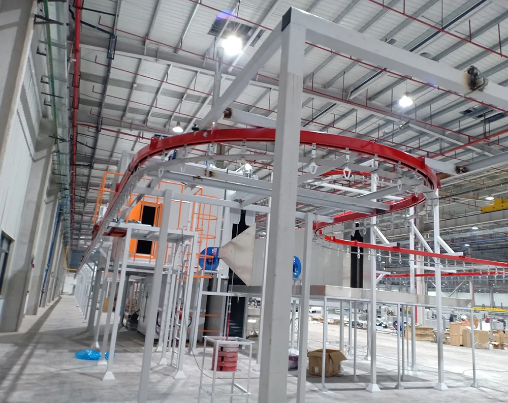 Premium High-performance Continuous Flow Aluminum Profile Electrostatic ...