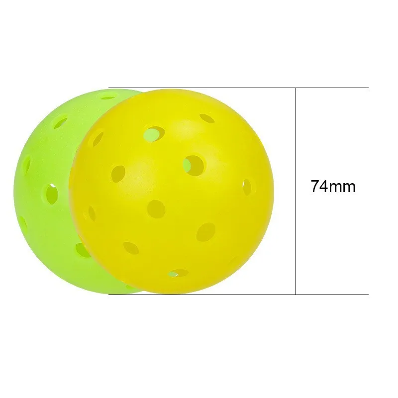 Outdoor Pickleballs X-40 Pickleball Balls Transparent Barrel ...