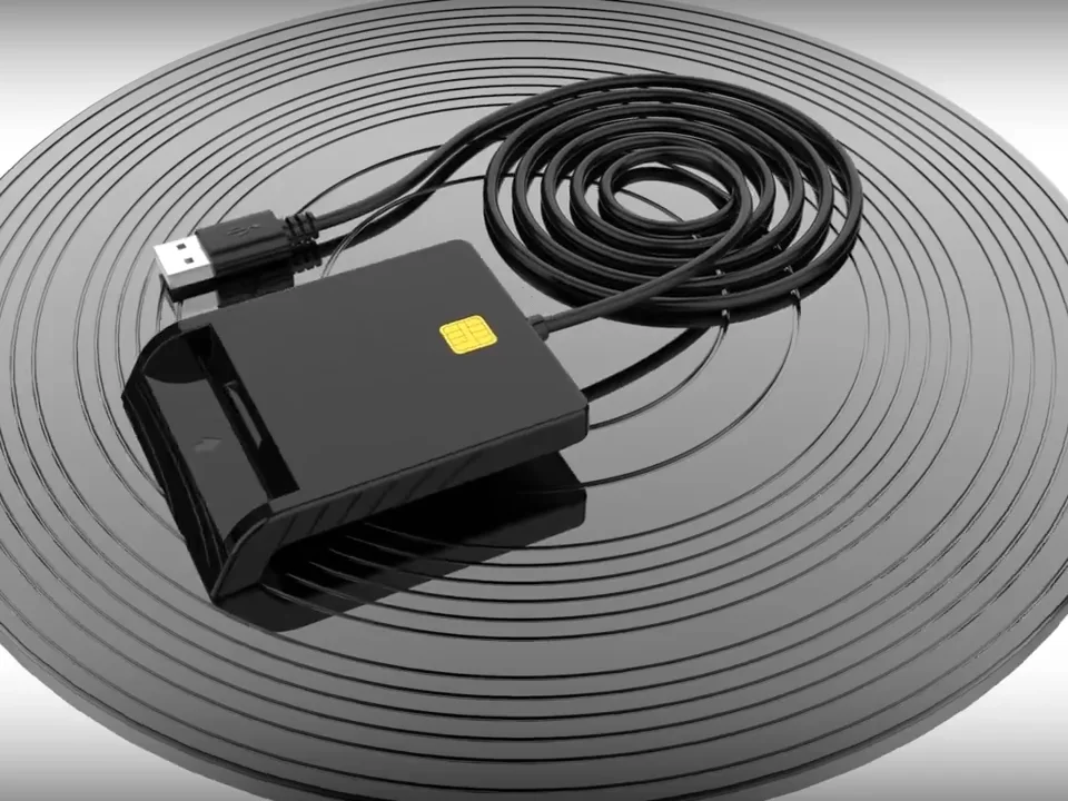 Multi Interface Portable Iso 7816 Sim Usb Smart Chip Card Reader Writer ...