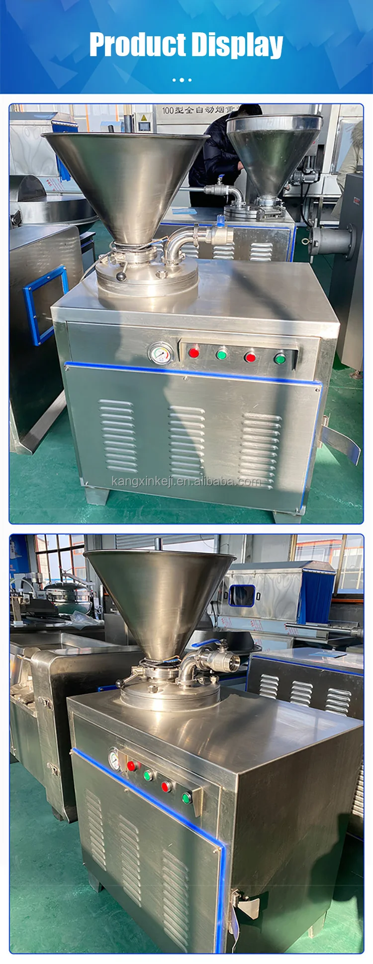 Electric Pneumatic Sausage Stuffer Sus304 Enema Machine For Best Price ...