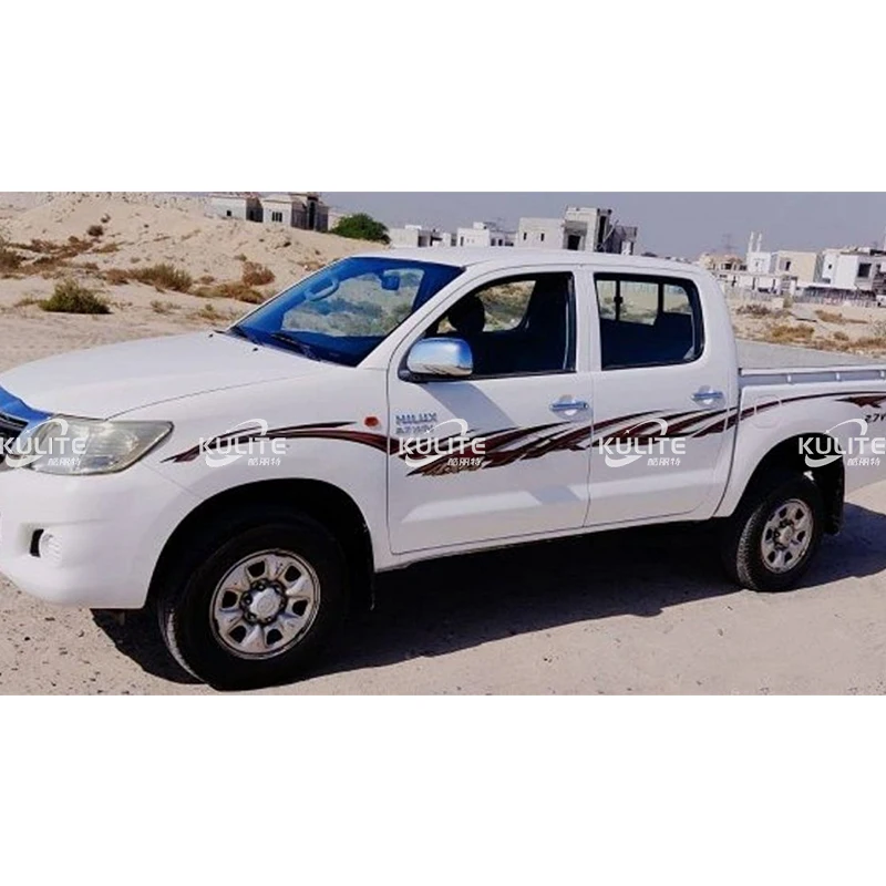 Car Pickup Stickers for 2003 2004 toyota Hilux Car Body Vinyl Decal ...